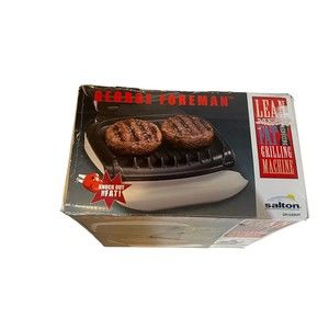 Kitchen | George Foreman Gr1a Lean Mean Fat Reducing Grilling Machine ...